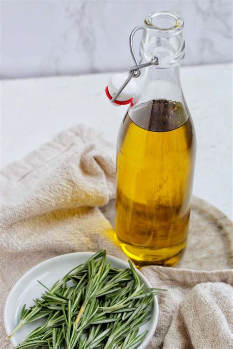 Infused Rosemary Oil 2 Ingredients Homebody Eats