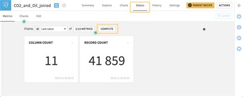 Where Can I See How Many Records Are In My Entire Dataset — Dataiku Community