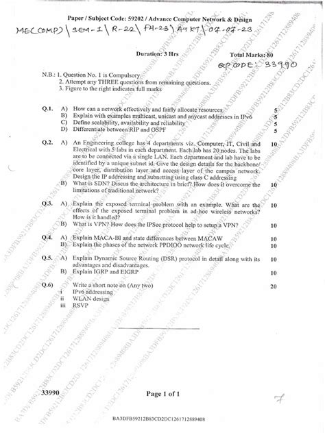 Computer Me Sem I Cbcgs May 2023 Pdf