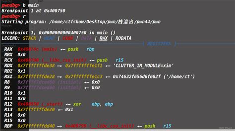 Ctfshow Pwn 栈溢出(pwn44)ctfshow Pwn44 Csdn博客 Ctfshow Pwn 栈溢出(pwn44)ctfshow Pwn44 Csdn博客
