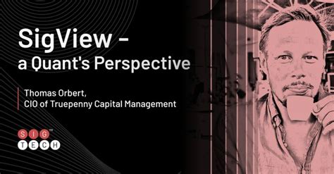 Thanks Sigtech And Daniel Leveau For A Great Chat 😊 Thomas Orbert