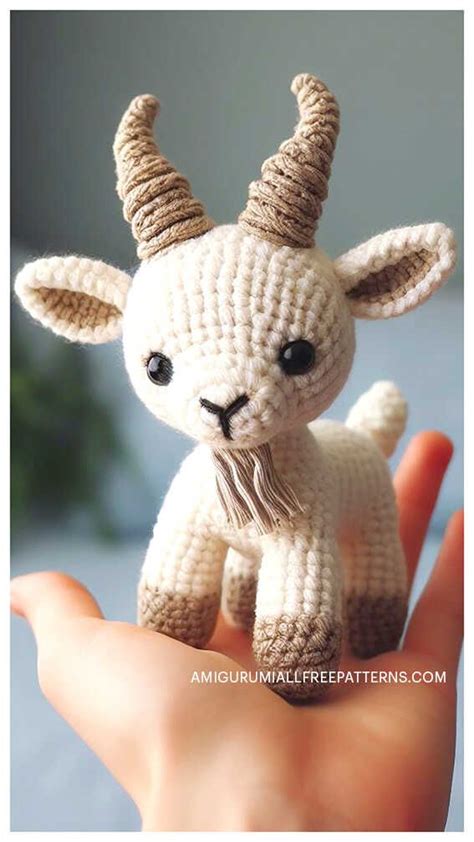 Amigurumi Goat Free Crochet Pattern Free Crochet Patterns Crochet