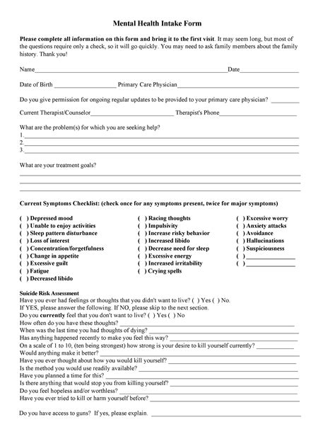 Psych Eval Intake This Is The Best Initial Psych Evaluation Tool That
