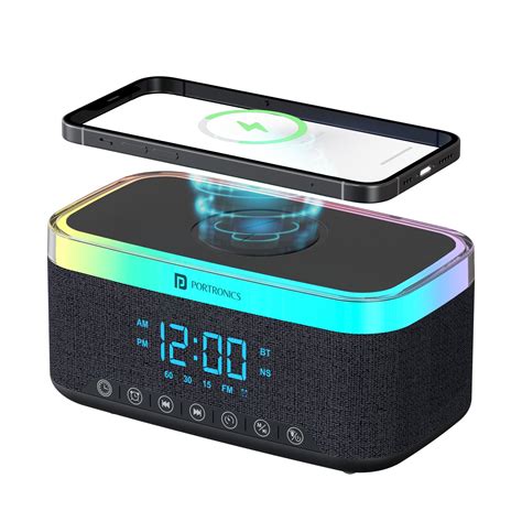 Shop Trifusion Bluetooth Speaker 16w With Wireless Charging Portronics