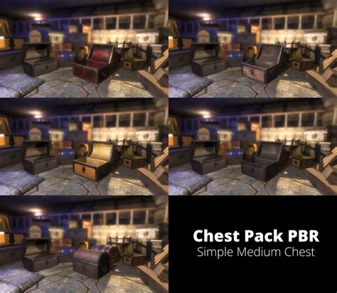 Mimic Chests And Regular Chests With Gold And Gems Too