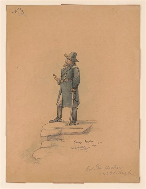 Friedrich Hecker German Revolutionary American Civil War Hero More