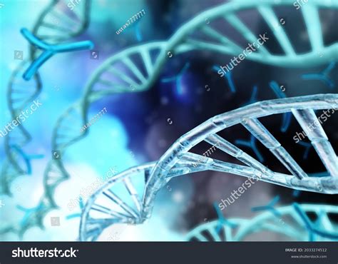 Dna Helix Rna 3d Rendering Stock Illustration 2033274512 Shutterstock