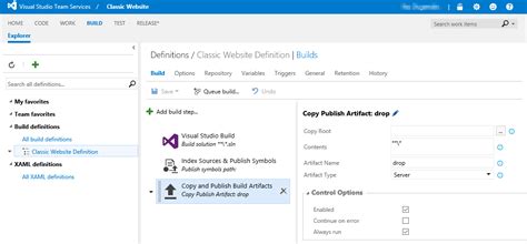 Deploying Website Builds To Azure From Vsts Release Management Stack