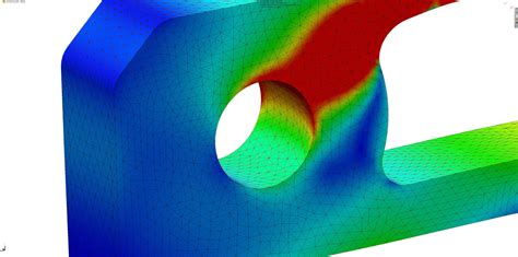 Finite Element Stress Analysis Results 3d Illustration A Leading Company Of The Mold