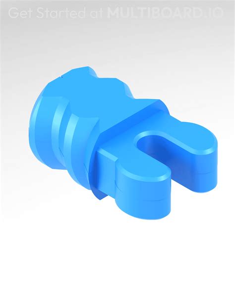 Small Thread Clip Folded 3d Model By Multiboard On Thangs