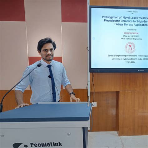 Dr Gomasu Phd Doctor Of Philosophy University Of Hyderabad