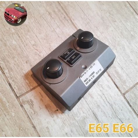 Jual Control Modul Swtich Ac Bmw E65 E66 Seri 7 Belakang Kanan Shopee Indonesia