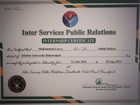 Muhammad Laeeq On Linkedin Ispr Armedforces