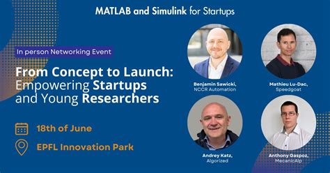 Ragu Hegde On Linkedin Matlab Simulink Epflinnovationpark Techinnovation Startups