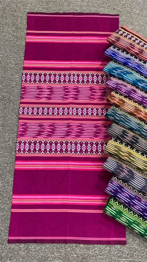 ကချင်မလေး ၂ ၈၀ ချည်သား စီးကရင် တစ်စုံ 11000