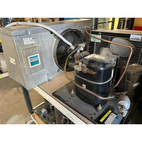 Used Actrol Cool Room Condensing Unit With Hermetique Motor And Kirby Blower