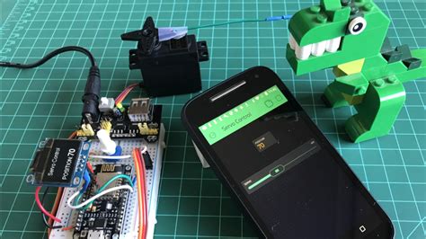 Iot Feito De Forma Fácil Controlar Servos Com O Nodemcu E O Blynk
