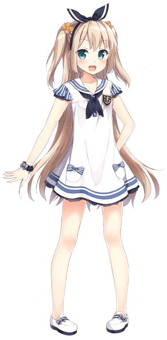 Safebooru 1girl D Arm Behind Back Bare Arms Bare Legs Blonde Hair