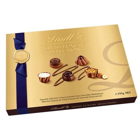 Lindt Swiss Luxury Selection Assorted Chocolates Chocolate T Box