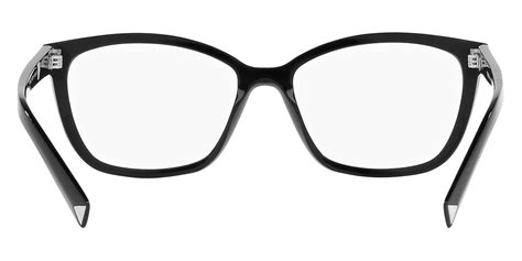 Prada Pr 15zv 1ab1o1 53 Black Eyeglasses
