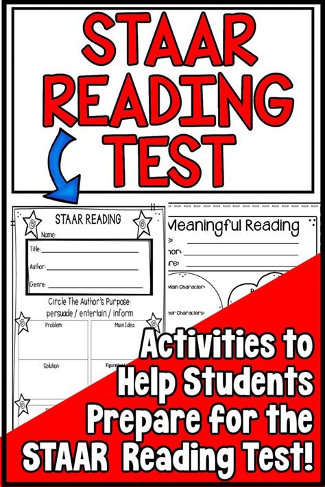 Staar Reading Test Practice Staar Reading Reading Test Elementary