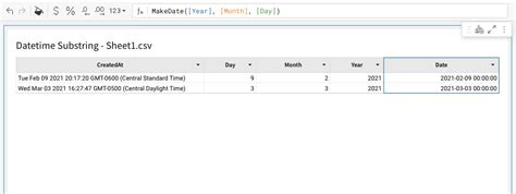 How To Convert A Text Date Into A Sigma Date Type Using Substring And Makedate Sigma Formulas