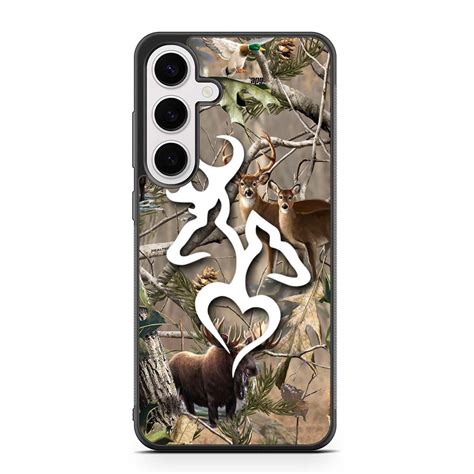 Browning Deer Love Realtree Camo Samsung Galaxy S24 Series Case