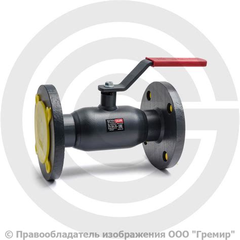 Кран стальной фланцевый Ду 50 Ру 16 Ридан Jip R Standard Ff купить в