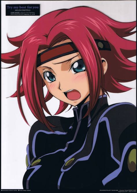 Kallen Stadtfeld Code Geass Hangyaku No Lelouch Image 37758
