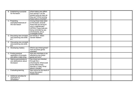 Grade 9 Dll Science Docx