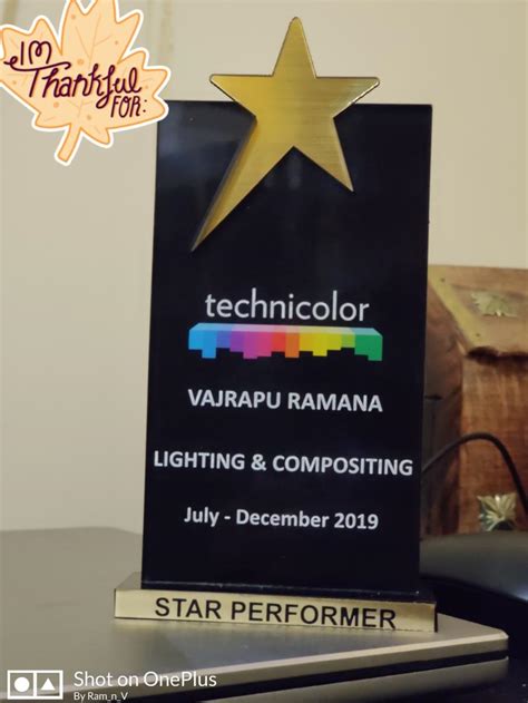 Ramana Vajrapu On Linkedin Awards Starperformer Kudos Teamwork