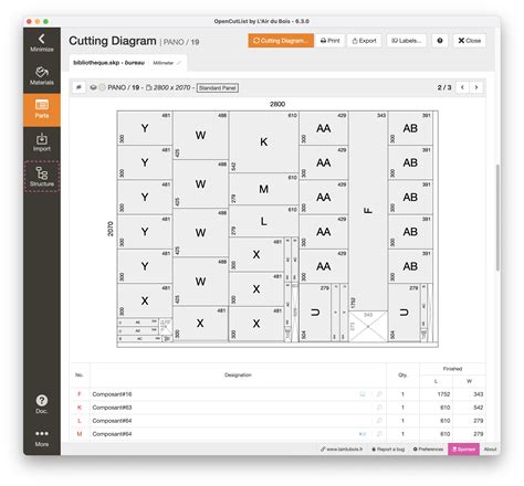Opencutlist A Crowdfunded Extension 7 0 Is Out Extensions Sketchup Community