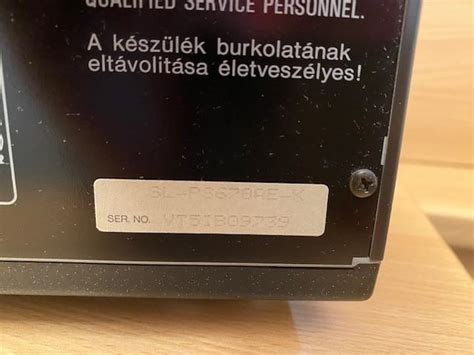 CD Player Technics SL PS670A Hi Fi Komponenta