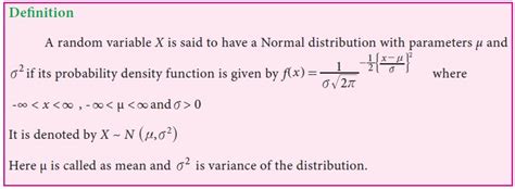 Normal Distribution Definition Formula Properties Solved Example Problems