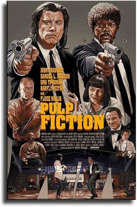 Pulp Fiction Poster Art The Retro Reminiscer On X Pulp Fiction