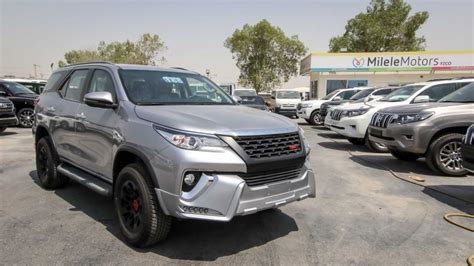 New Toyota Fortuner Trd Edition Silver Lhd 2018 For Sale In Dubai 224194