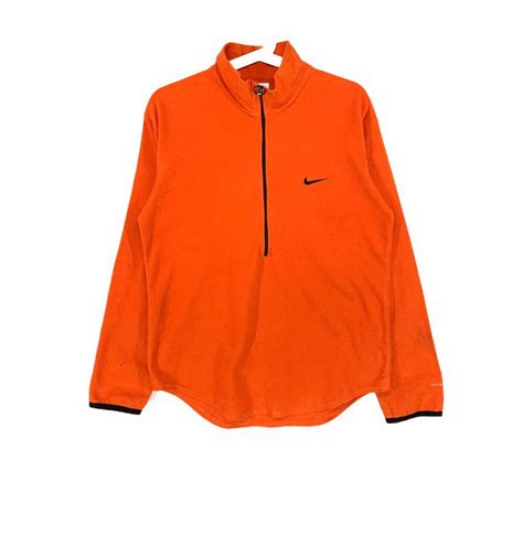 Nike × Vintage Nike Swoosh Small Logo Vintage 90s Fle… Gem