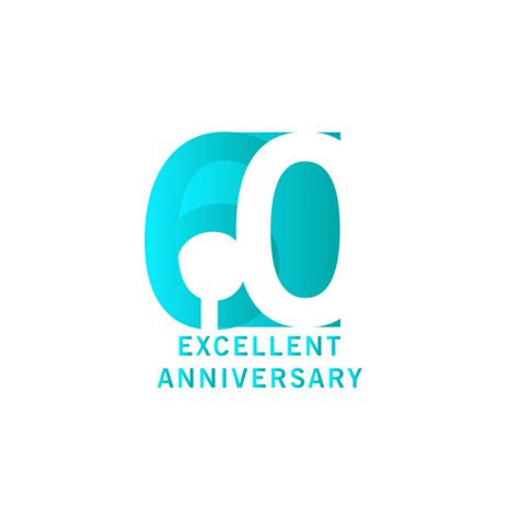 20 60 Years Of Service Badge Stock Illustrations Royalty Free Vector