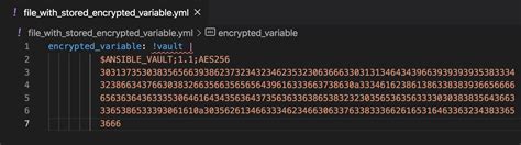 ansible vault how to securely encrypt sensitive data