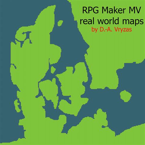 RPG Maker Map Pack RPG Maker MV Real World Maps By DimosAdonis