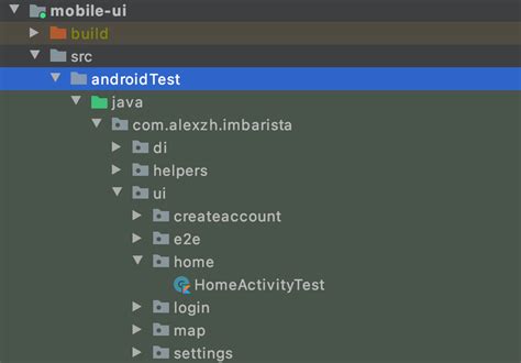 local and instrumentation tests in android