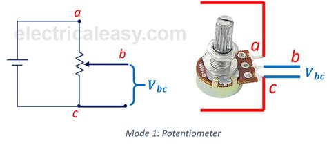 Difference Between Potentiometer And Rheostat