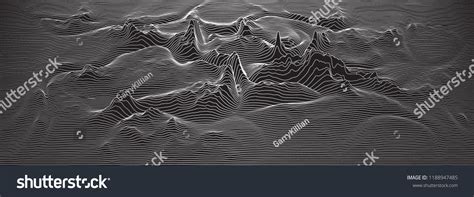 Vector 3d Echo Audio Wavefrom Spectrum Stock Vector Royalty Free 1188947485 Shutterstock