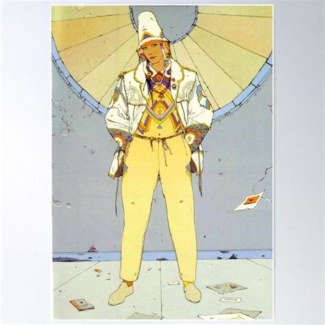 Moebius Starwatcher Poster For Sale By Slowrotation Jean Giraud
