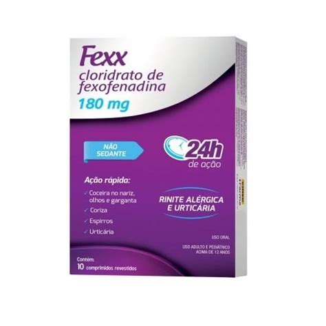 Fexx Bula Para Que Serve E Como Usar Cr
