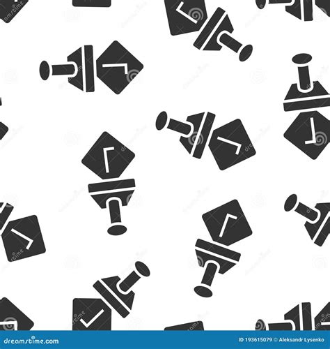 Approve Stamp Icon In Flat Style Accept Check Mark Vector Illustration On White Isolated