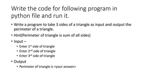 Python Programming L2 Ppt Free Download