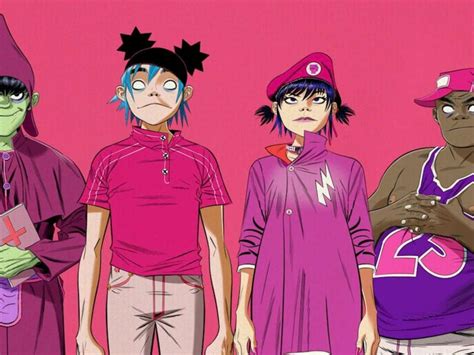 Gorillaz A Colecao De Solteiros Sim O Novo Baixista Do Gorillaz é O