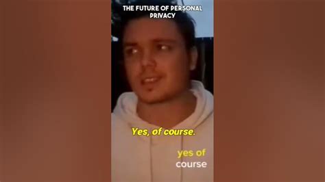 The Future Of Personal Privacy Privacy Digitalidentity Youtube