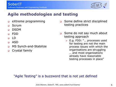 PPT Agile Testing And Or Agility In Testing PowerPoint Presentation ID